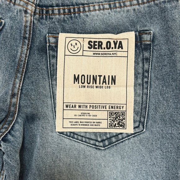 SER.O.YA | Jeans | Seroya Mountain Wide Leg Jean Shade Sorento Size 24 ...